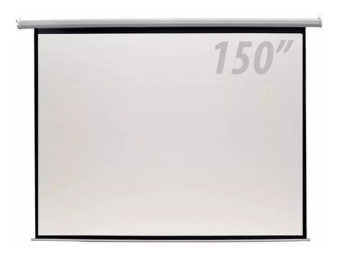TELA PARA PROJECAO 150 POLEGADAS RETRATIL ELETRICA 127V CSR